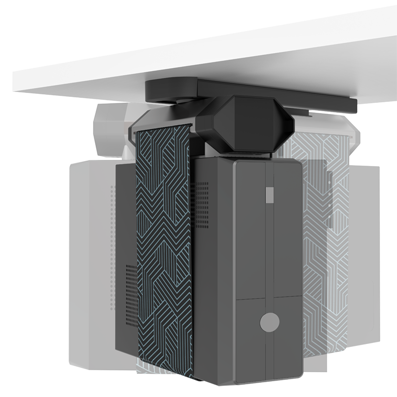 Unihoop Under Desk CPU Holder Manufacturer - Modernsolid CPU Support
